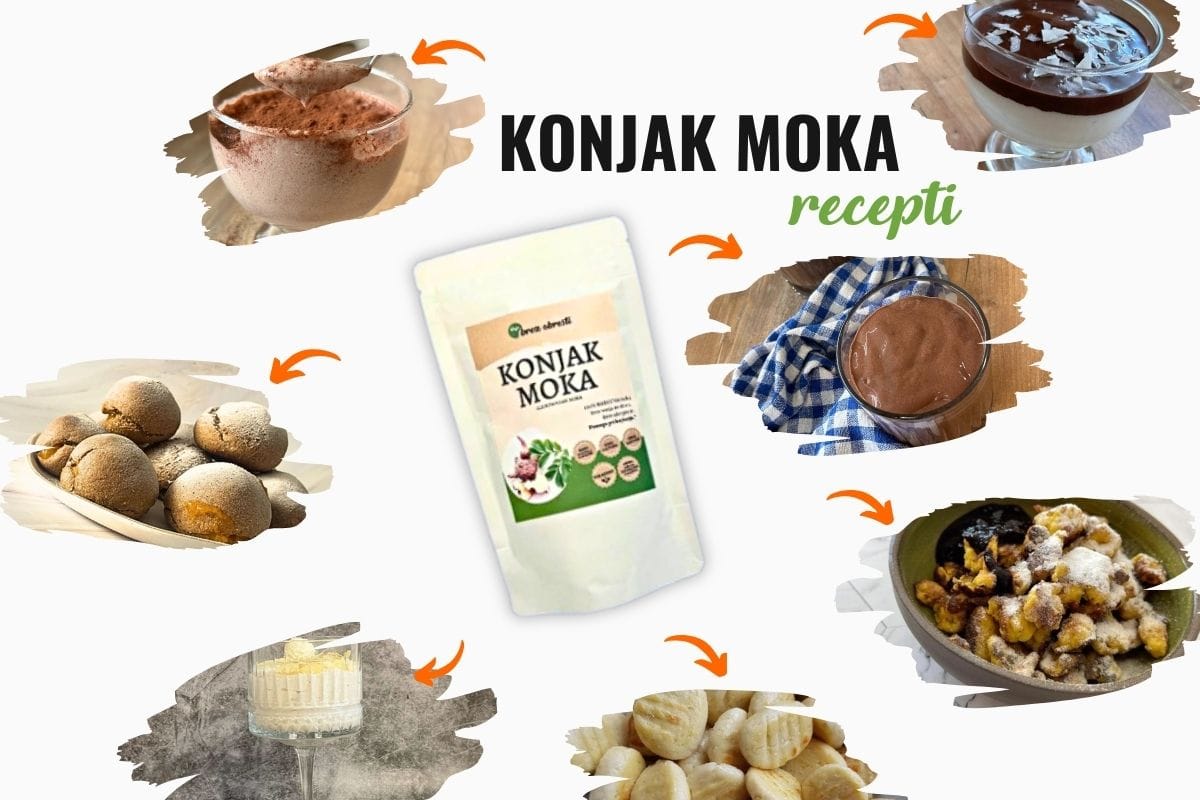 Konjak moka - recepti | Pajs brez obresti